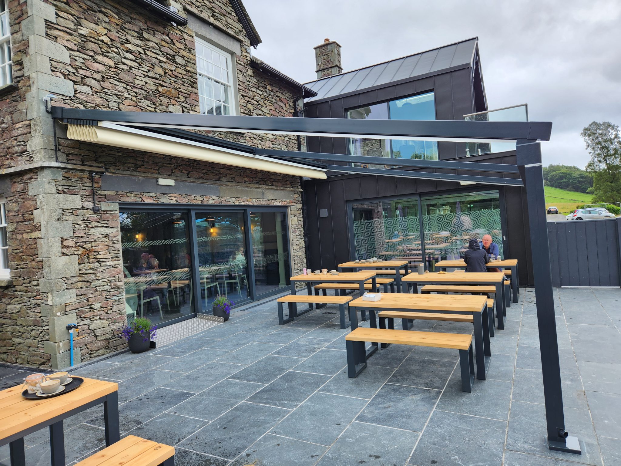Force Café Ambleside - Covered outdoor Dining Area