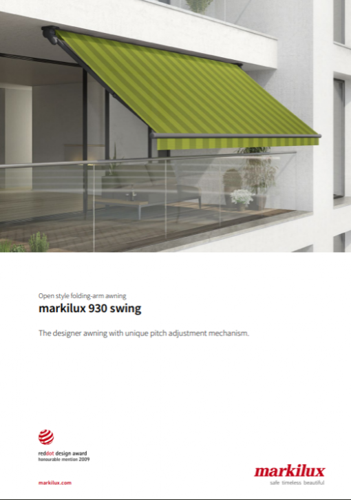 Markilux 930 Swing | Patio Awnings | Roché Awnings
